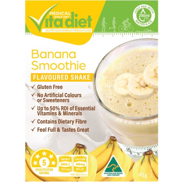 Buy Vita Diet Shake Banana Smoothie Single Sachet Online