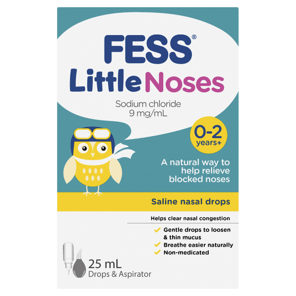 Buy Fess Little Noses Drops 25ml + Aspirator Online