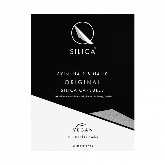Buy Qsilica Colloidal Silica Skin Hair And Nails 100 Capsules Online