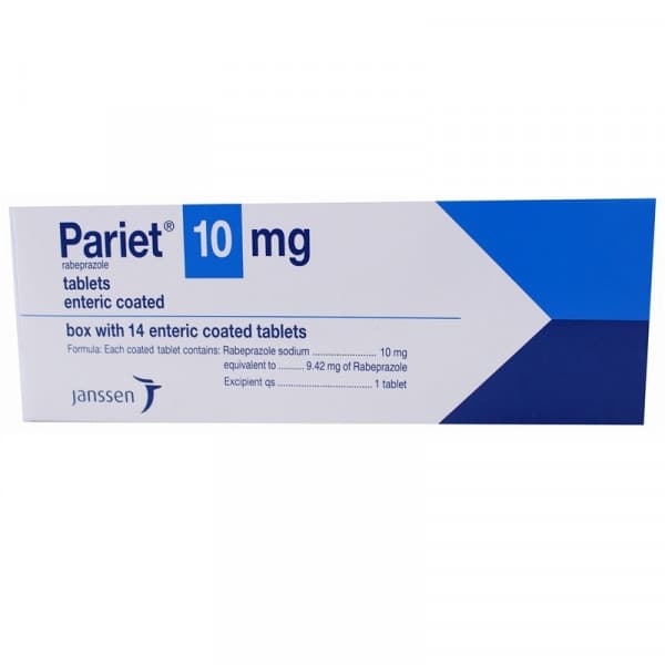 Buy Pariet Tablet 10mg 14 S3 Online