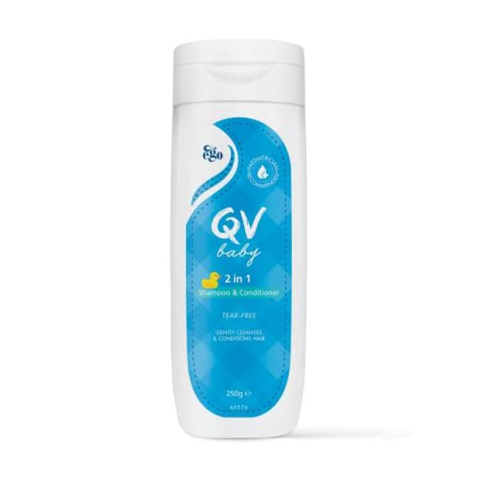 Buy QV Baby 2 in 1 Shampoo and Conditioner 250g Online