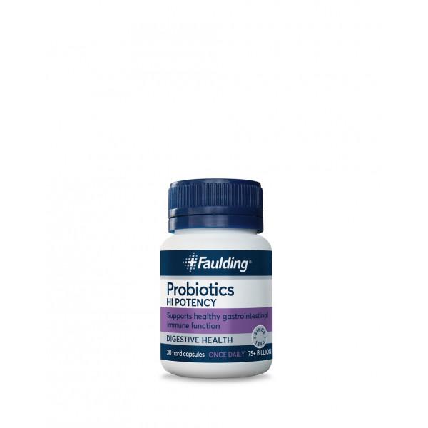 Buy Faulding Probiotics Hi Potency 75 Billion 30 Capsules Online ...
