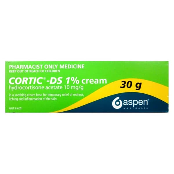 Buy Cortic DS Cream 1 Percent 30g S3 Online