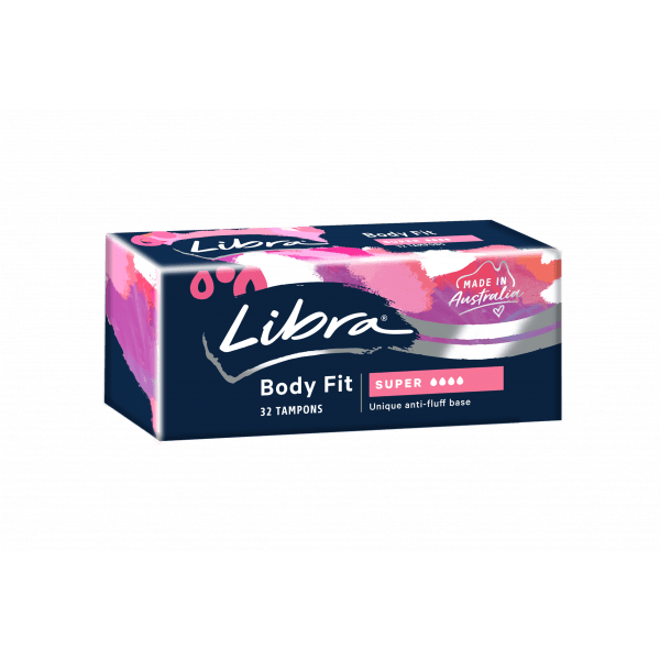 Buy Libra Body Fit Super Tampons 32 Pack Online