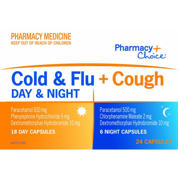 Buy Pharmacy Choice Cold & Flu Plus Cough Online Chemist Outlet